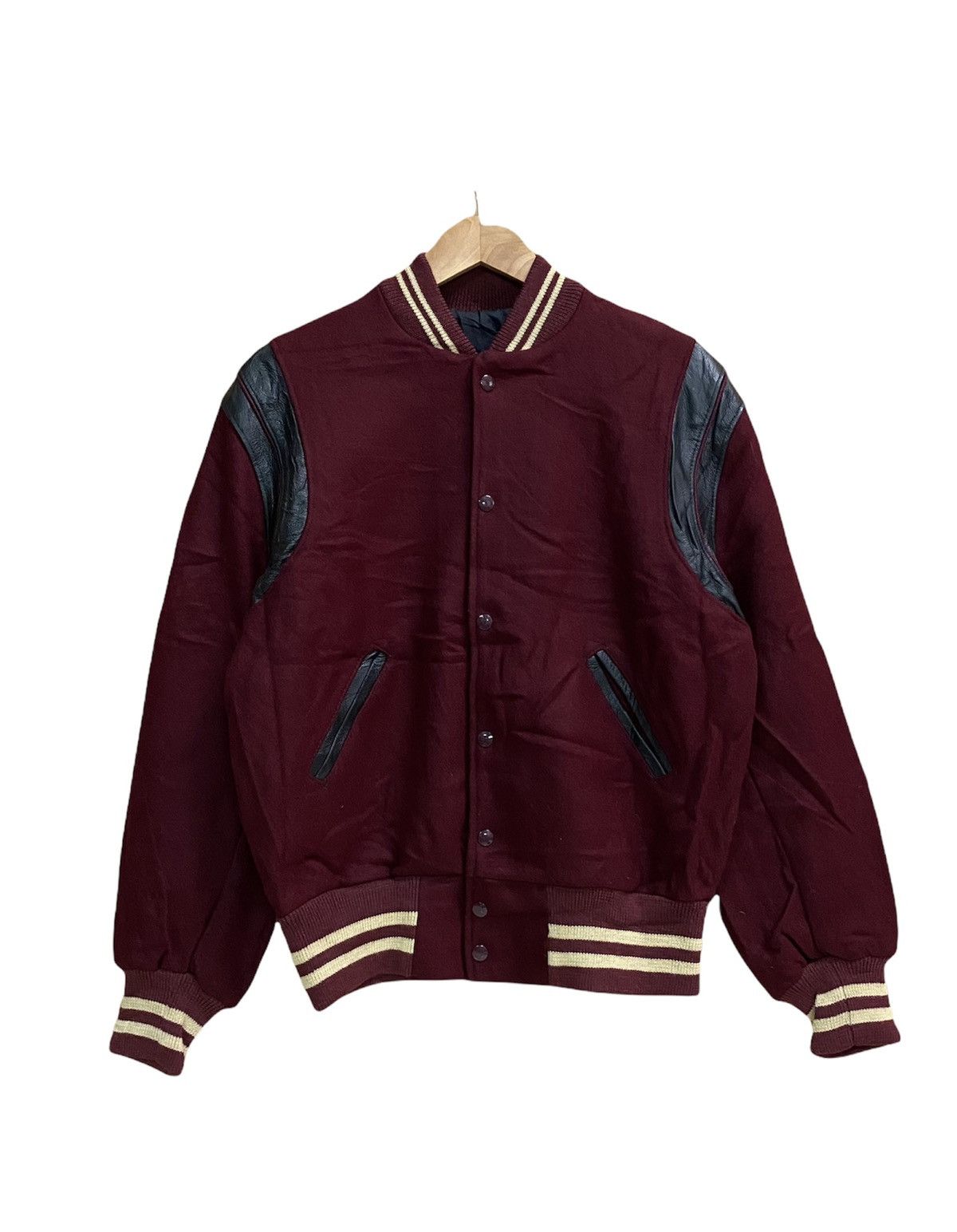 Skookum × Varsity Jacket VTG SKOOKUM LETTERMAN WOOL VARSITY JACKET ...