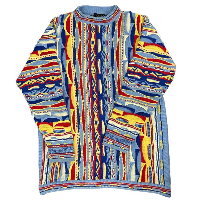 Coogi Vintage Coogi 3D Cable Knit Sweater & Skully Bundle | Grailed
