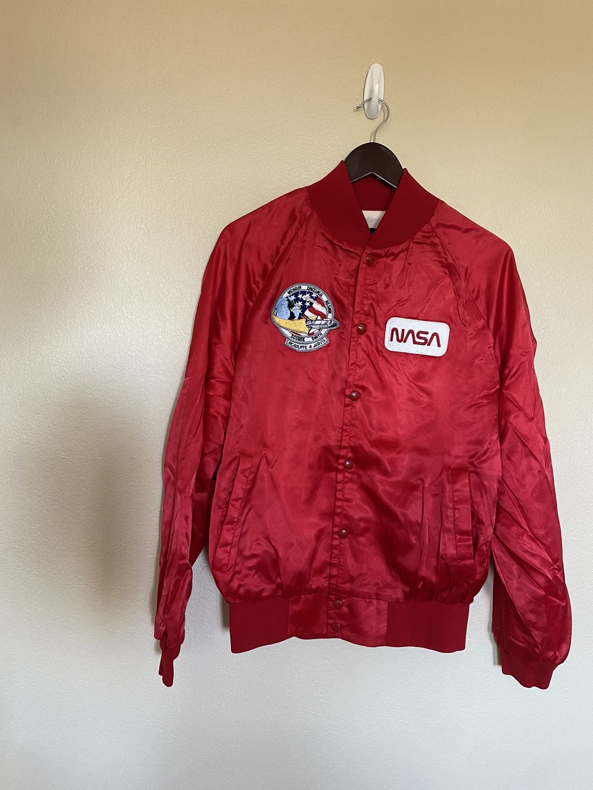 Vintage Vintage 80s nasa bomber jacket | Grailed
