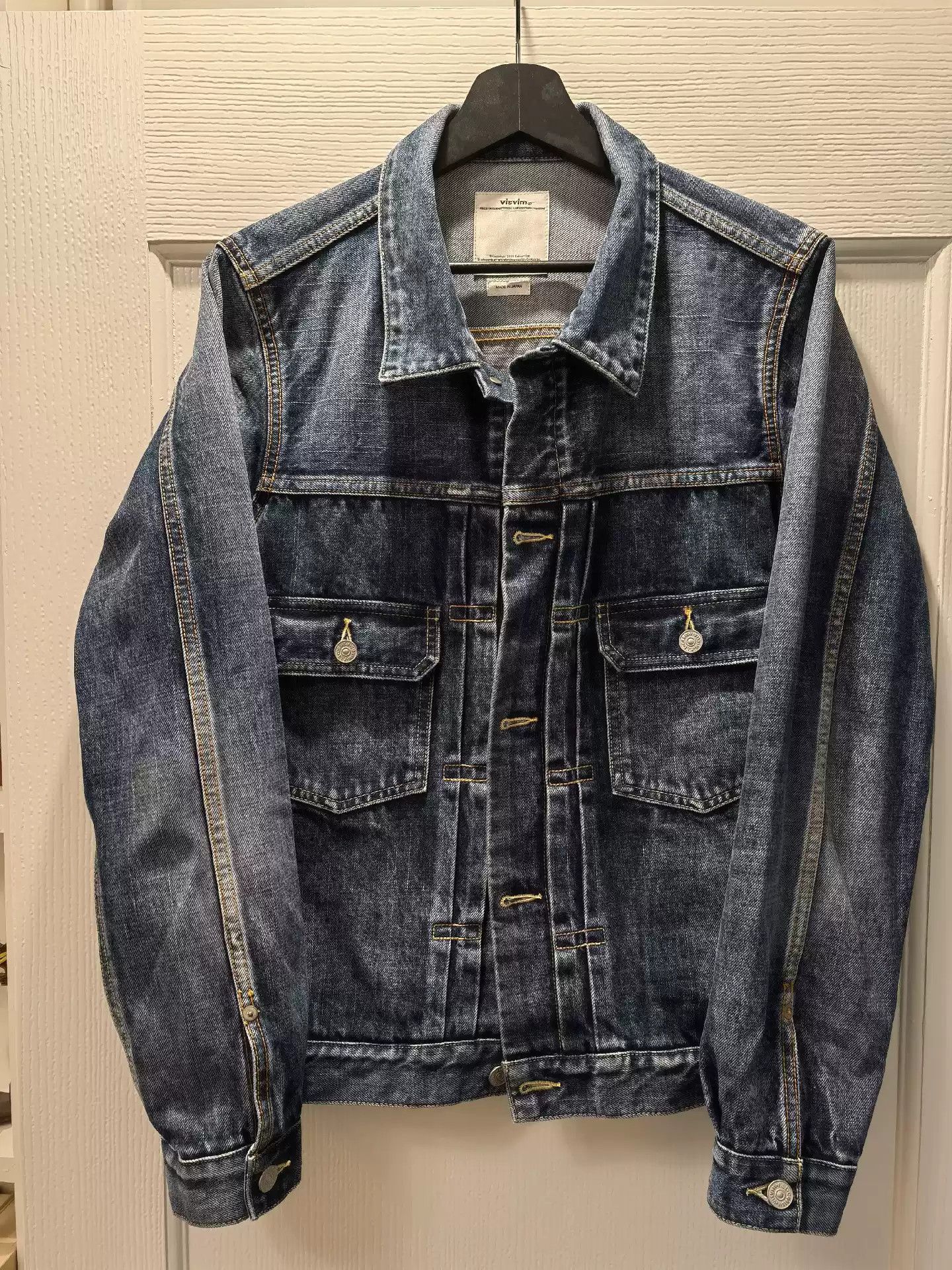 Visvim VISVIM 101 JKT DMGD-1001 21ss | Grailed