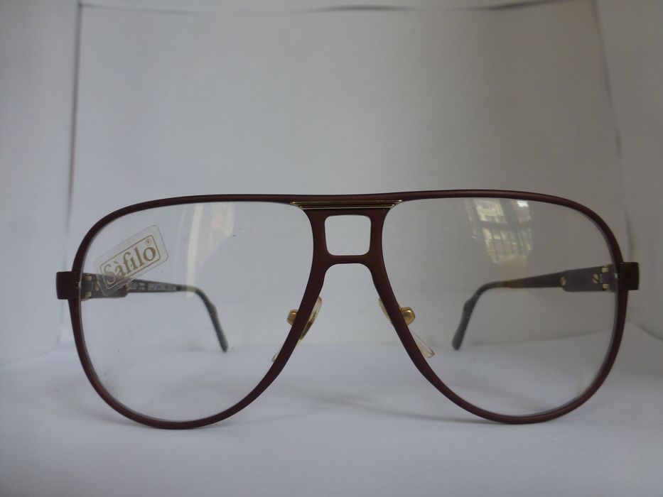 Safilo Vintage Safilo Sporting 115 Aviator Eyeglasses Frame Italy | Grailed