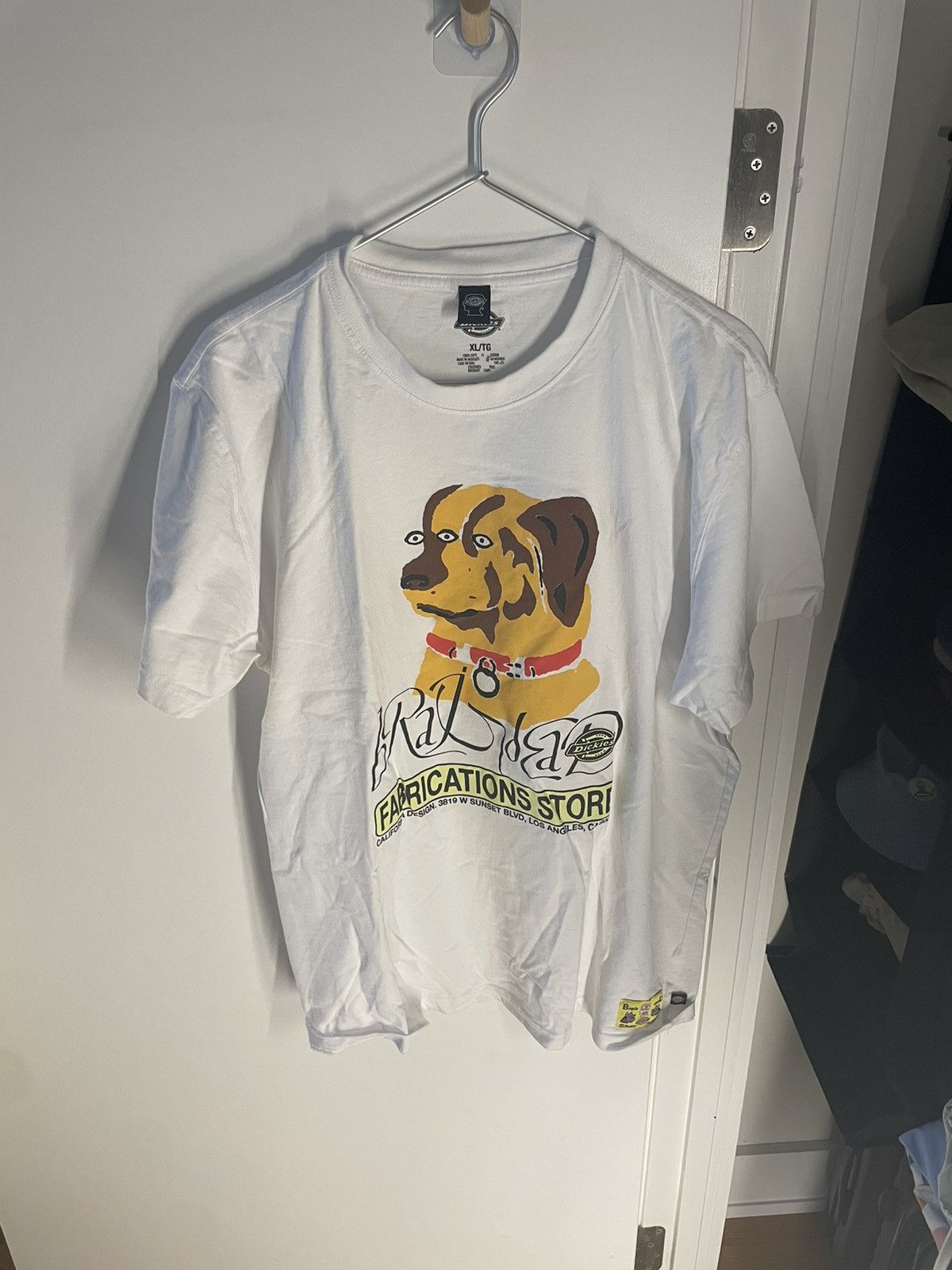 Brain Dead × Dickies Brain Dead Dog Tshirt | Grailed