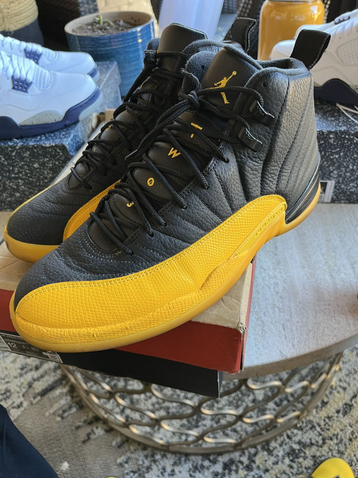 Jordan Brand Air Jordan 12 University Gold | Grailed