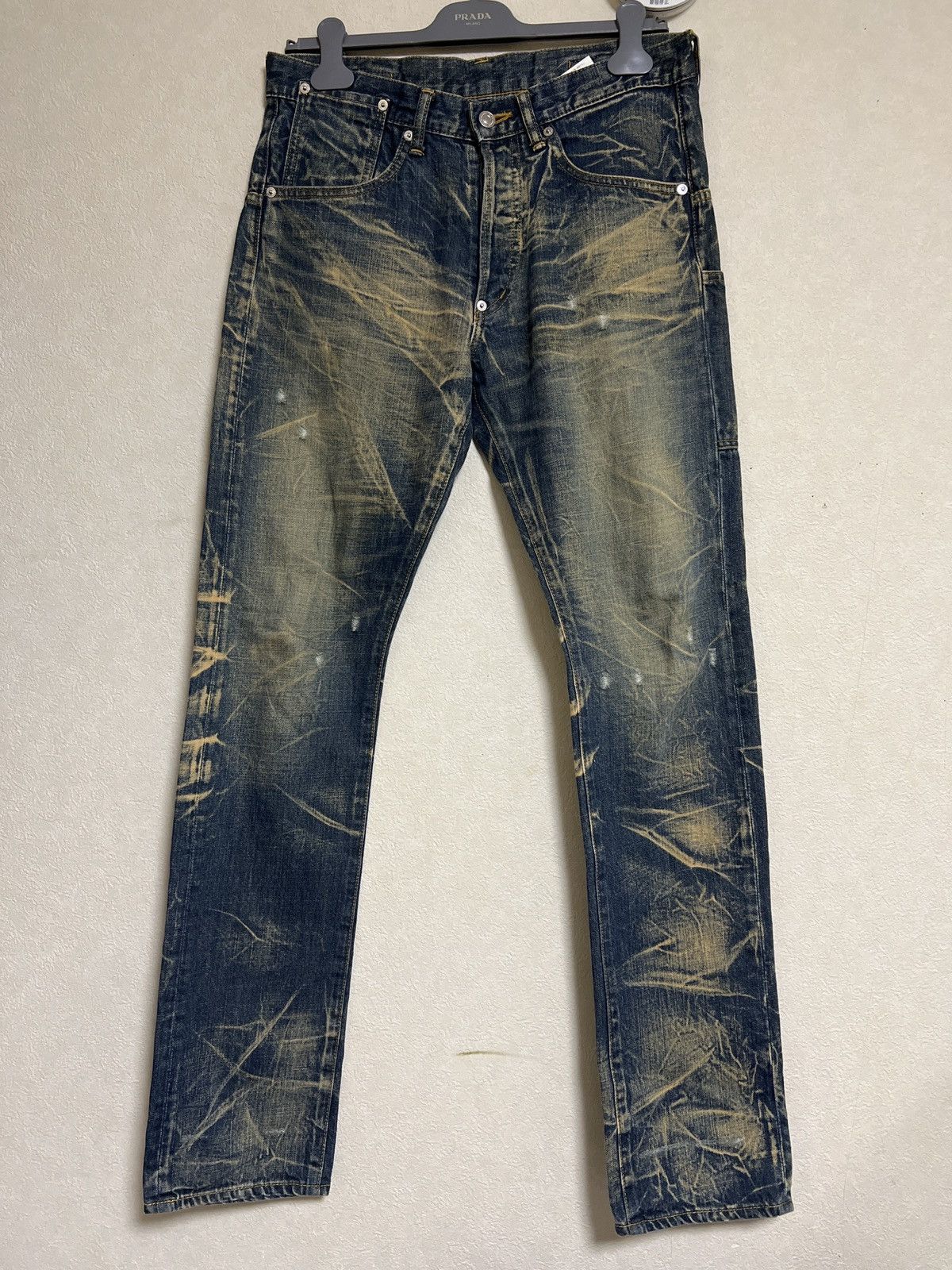 Phenomenon archive swagger Acid Wash Denim Pants | Grailed