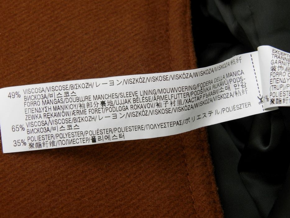 Zara Zara Man Black Tag double breasted winter heavy coat | Grailed