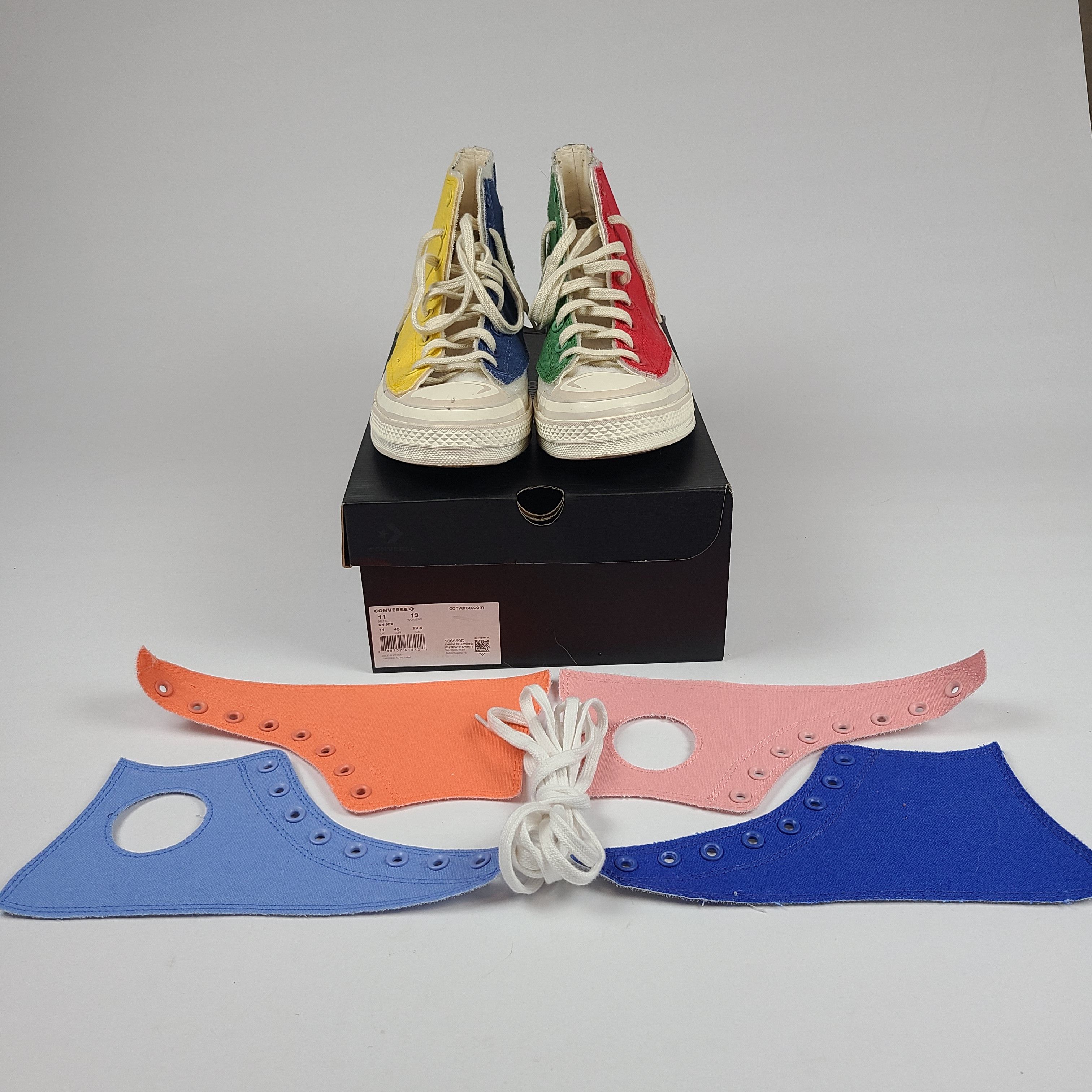 Converse × Joshua Vides Converse X Joshua Vides velcro color swap | Grailed