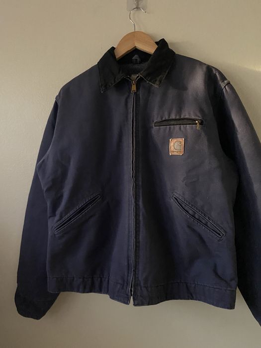 Vintage VINTAGE CARHARTT DETROIT JACKET J64 PTL (early 2000s) | Grailed