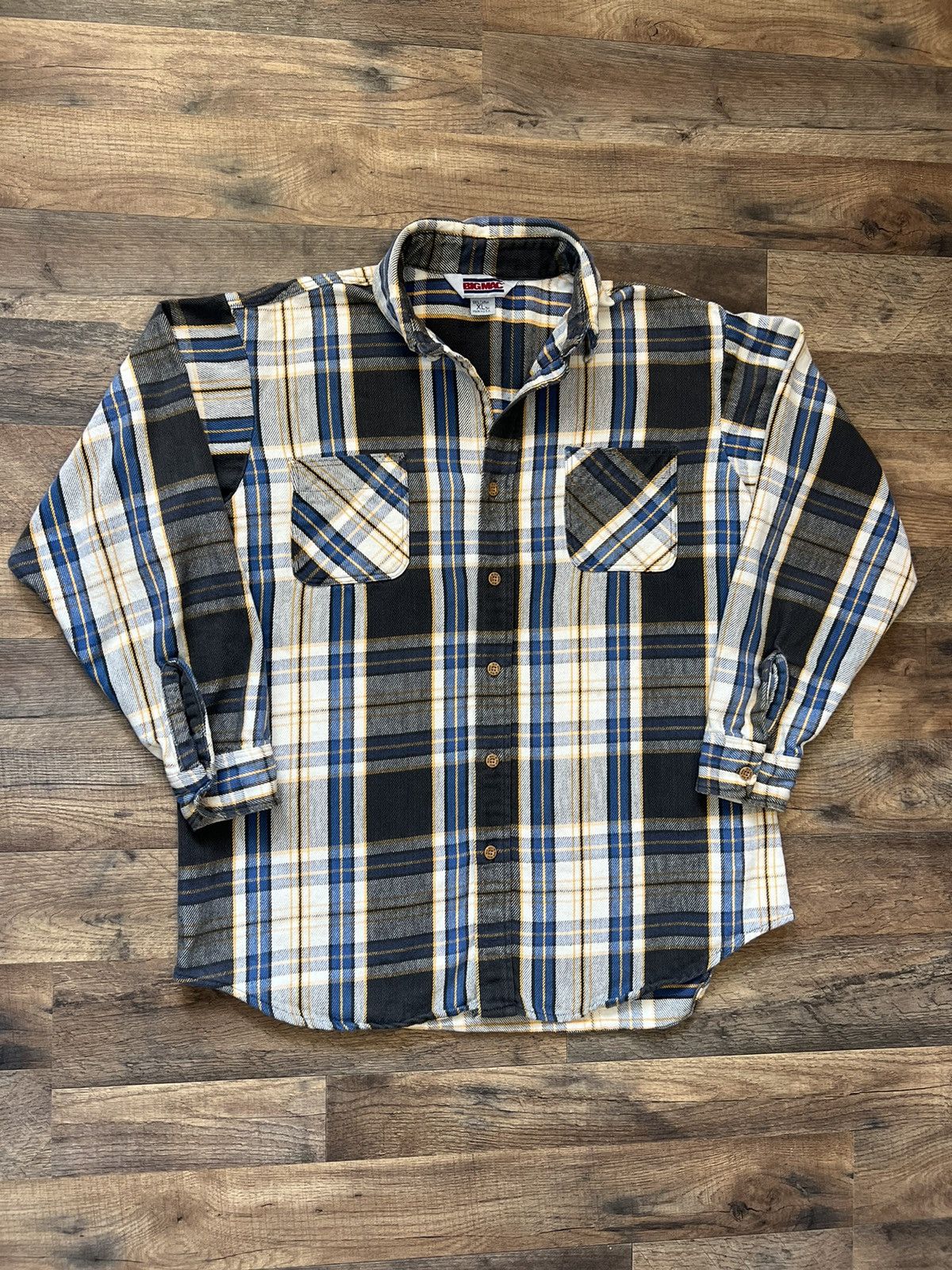 Vintage Vintage 80s/90s Big Mac Flannel Double Pocket | Grailed