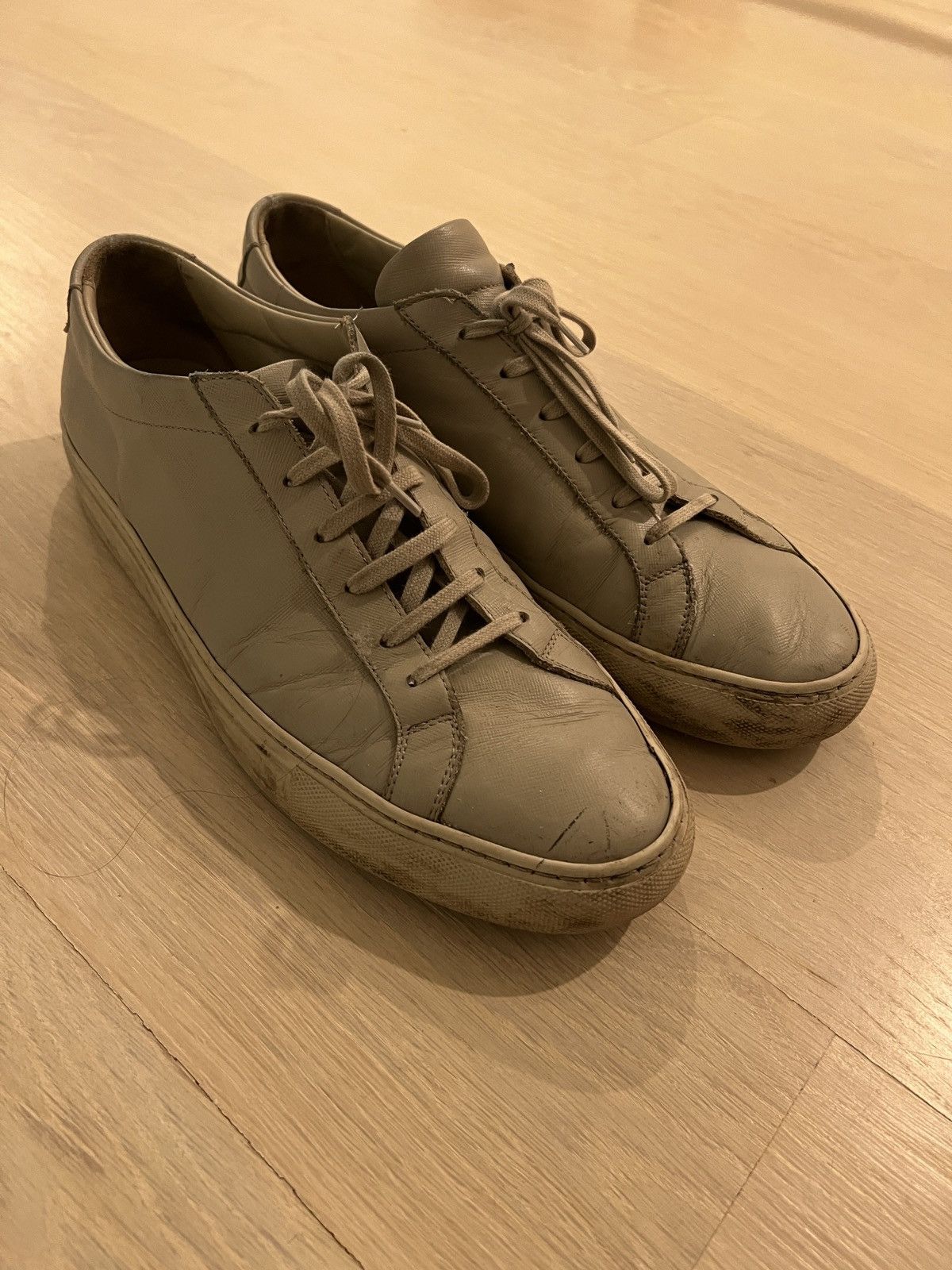 Common Projects Grey Common Project Sneaker | Grailed