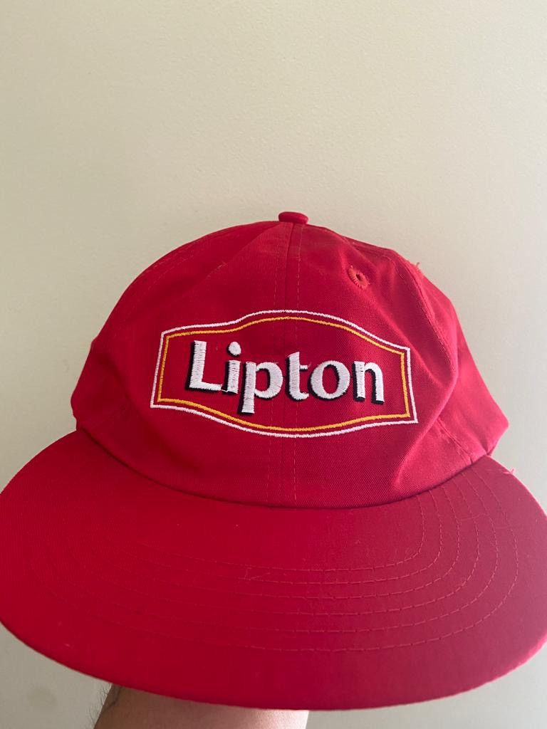 Logo 7 × Vintage Vintage 1998 Logo 7 Lipton Tea Baseball Cap Hat ...