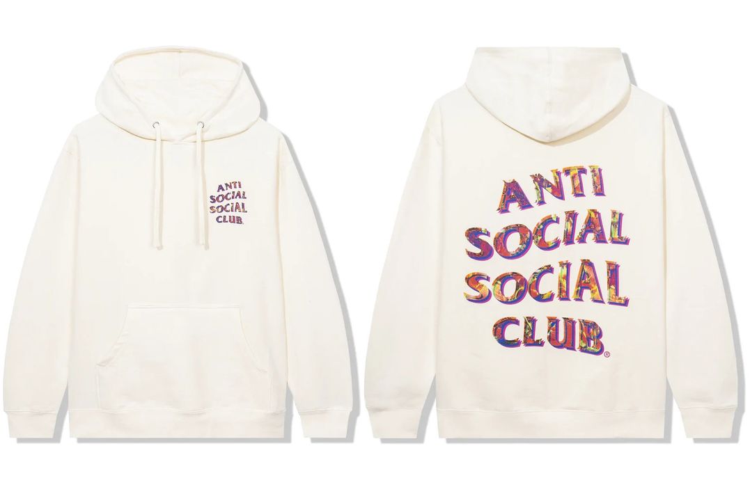 Anti Social Social Club DS AW22 ASSC Layer Lock Cream Hoodie BAPE KITH ...