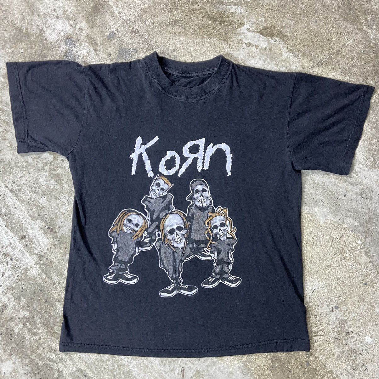 Vintage KORN AMAZING FADED VERY RARE VINTAGE BOXY FIT TEE 1990s | Grailed