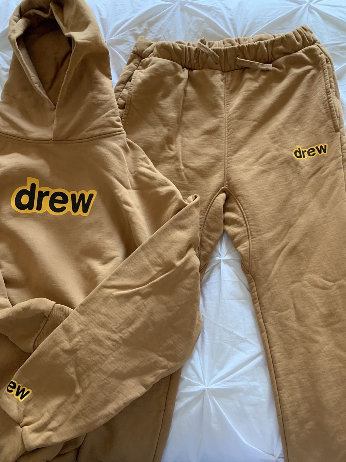 Drew House Secret Camel Drew House Sweatpants (full set available ...