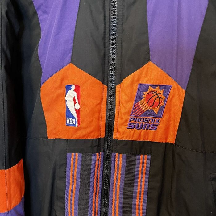 Vintage Pro Player Reversible NBA Phoenix Suns Puffer Bomber Jacket ...