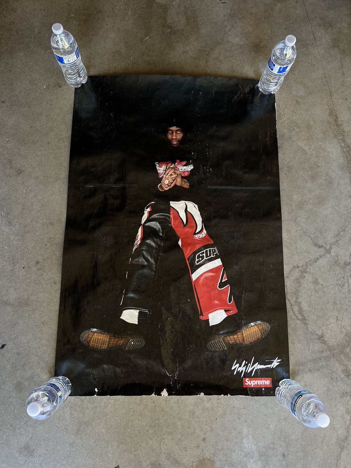 Supreme 36x24 Supreme Yohji Yamamoto Vanson Leather ASAP Nast Poster ...