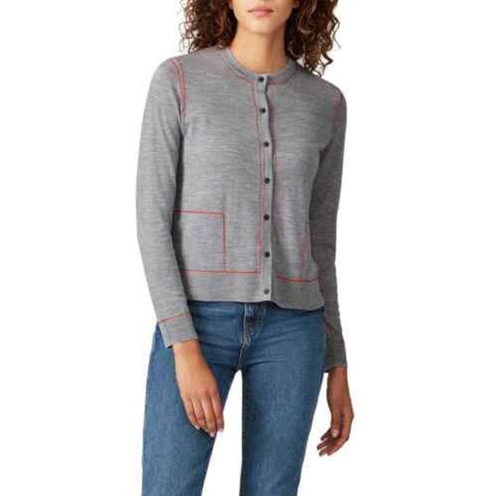 Jason Wu Jason Wu 100% Merino Wool Button Down Crew Neck Cardigan | Grailed