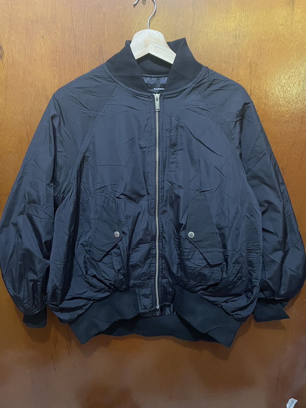 Japanese Brand × Undercover Rare GU x Undercover Bomber Flight Jackets ...