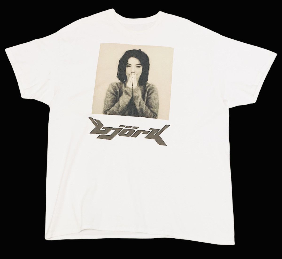 Band Tees Rare Design Singer Bjork Album Debut T-shirt 2000s | Grailed