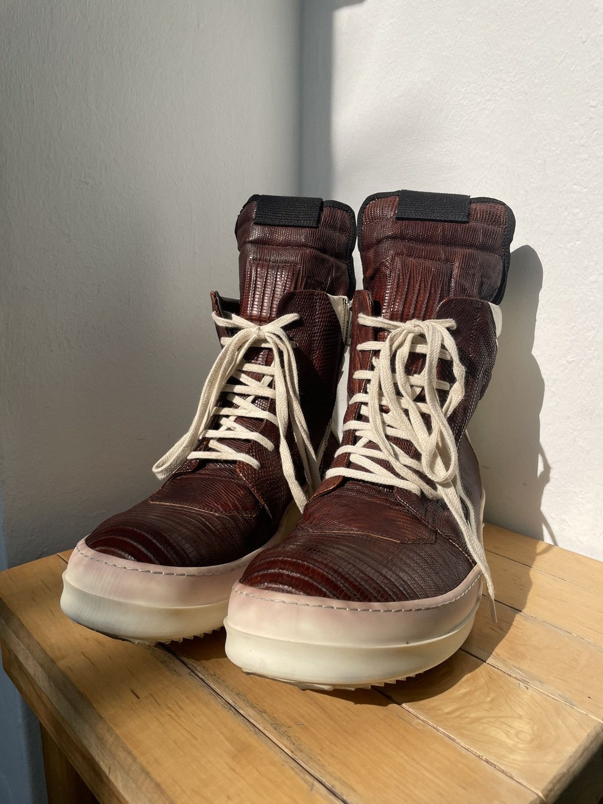 Rick Owens Rick owens snake geobasket | Grailed