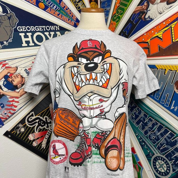 Anvil Vintage 1994 St. Louis Cardinals Looney Tunes Taz MLB | Grailed