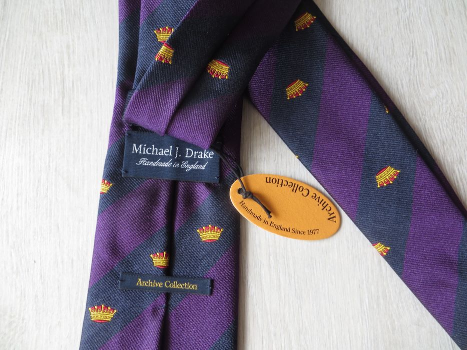 Drakes MICHAEL DRAKE ARCHIVE COLLECTION SILK TIE | Grailed