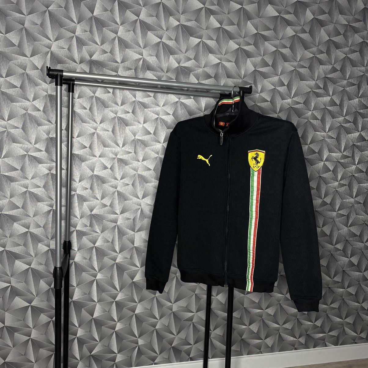 Vintage Vintage Ferrari x puma zip sweater | Grailed