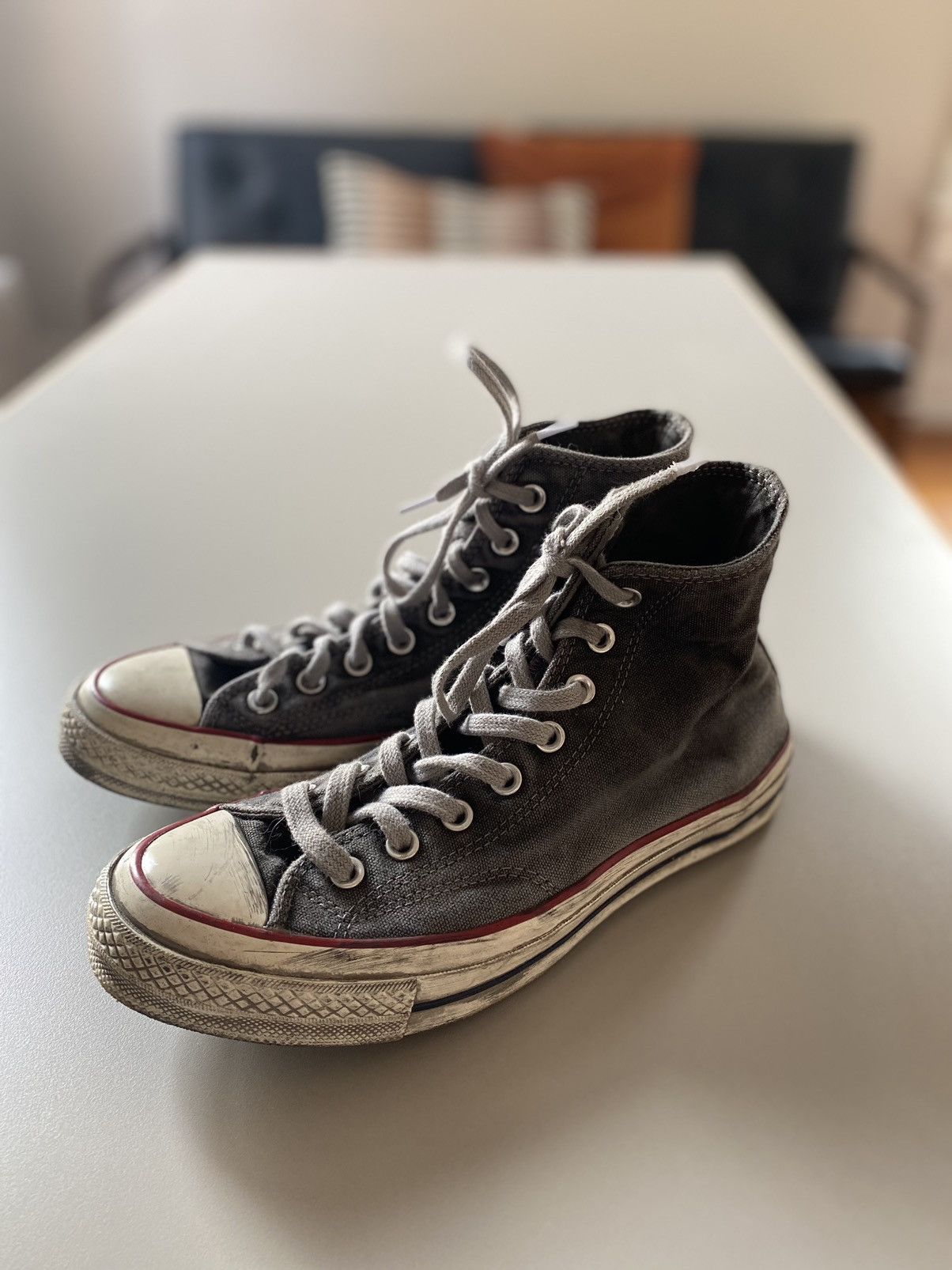 Converse 'Designed in Italy' EU Smoke Grey Chucks | Grailed