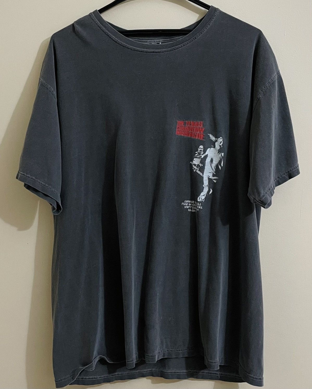 Travis Scott Texas Chainsaw Massacre Collab T-Shirt | Grailed