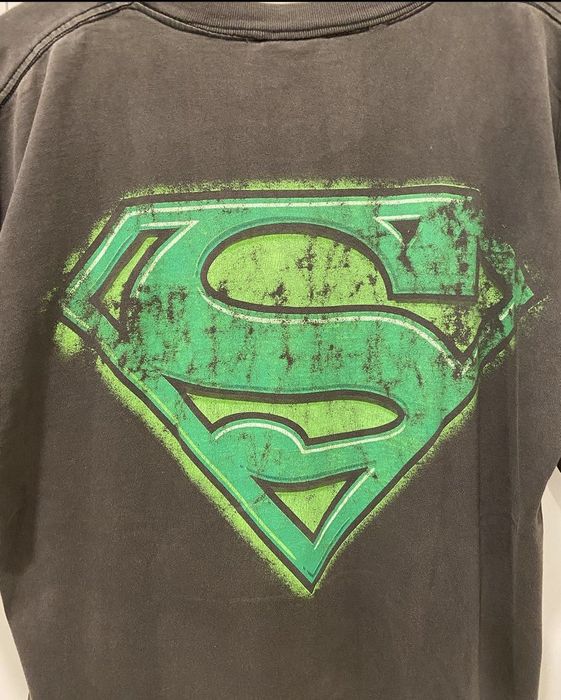 Changes 90s SUPERMAN KRYPTONITE SHIRT | Grailed