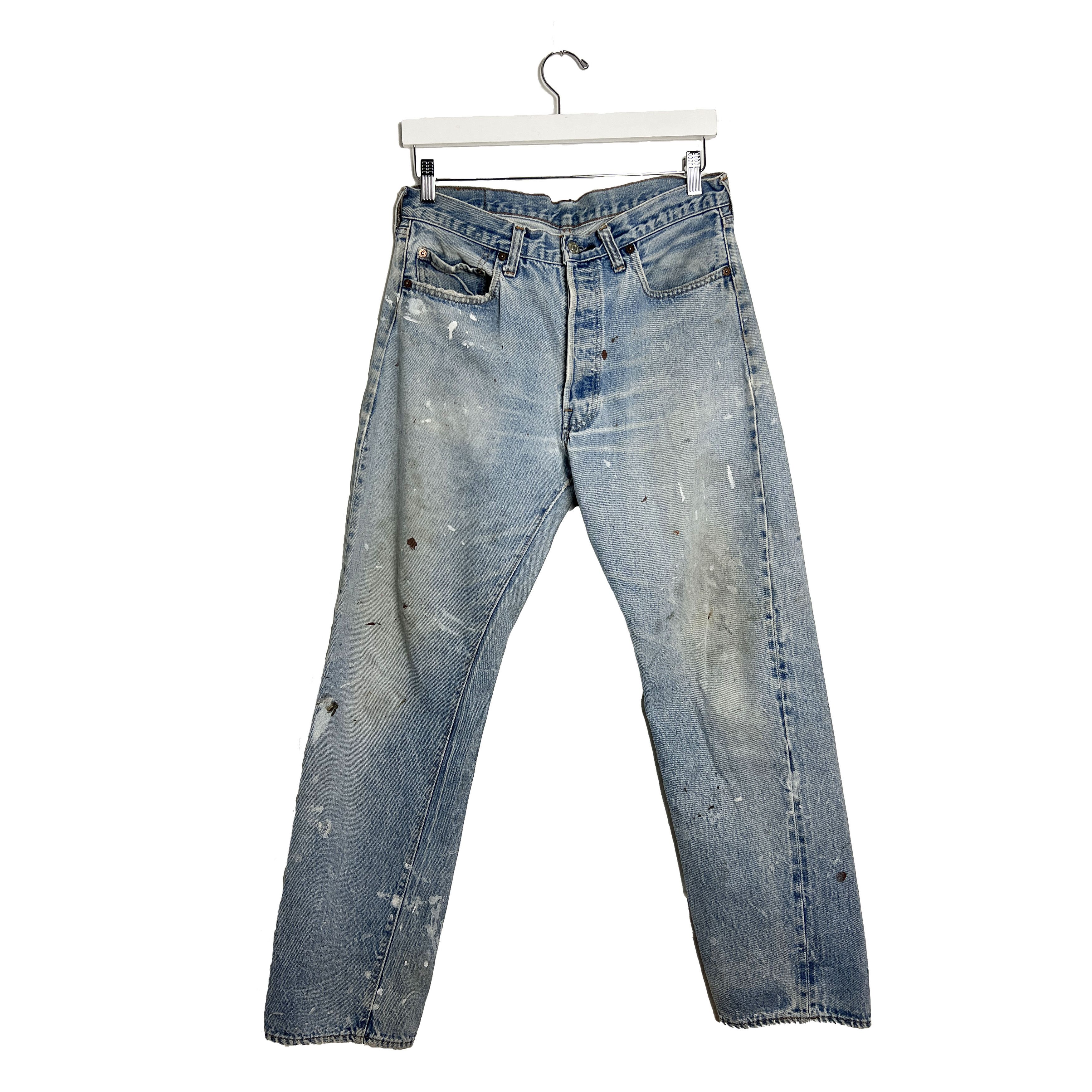 Levi's × Vintage Levi's 501 Distressed Redline Selvedge #524 Rivet ...