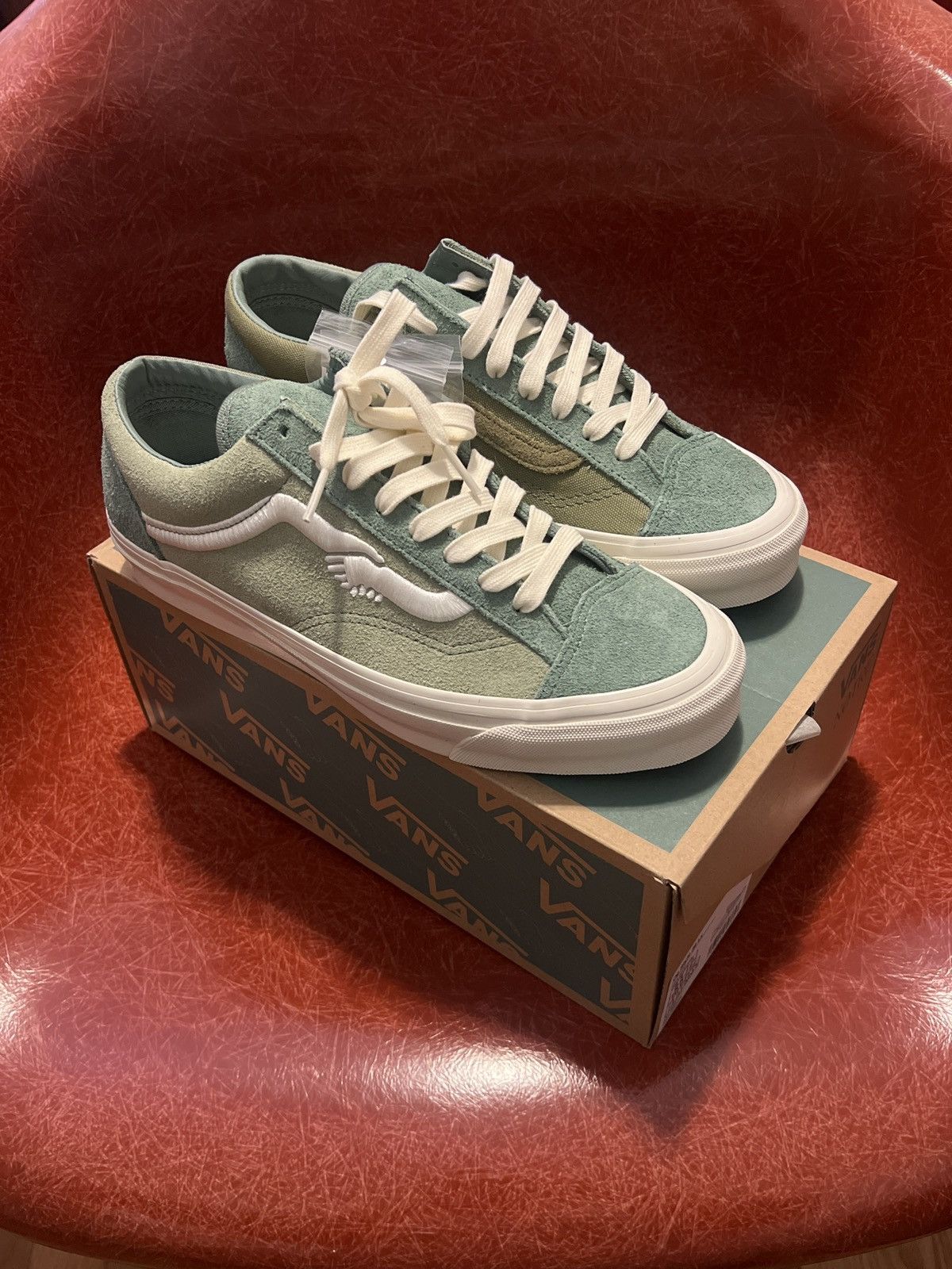 Vans Notre Green OG Style 36 LX | Grailed