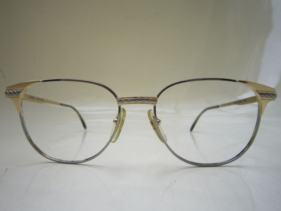 Safilo Vintage Safilo TEAM 7704/S Silver Gold Eyeglasses Italy | Grailed