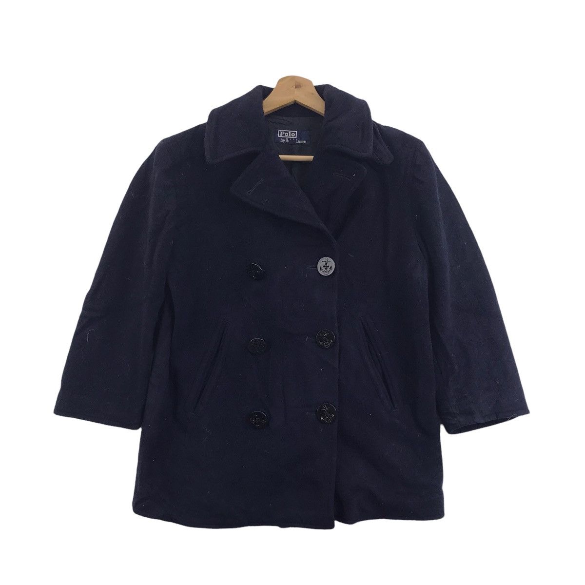 Polo Ralph Lauren Vintage POLO By RALPH LAUREN Blue Captain Duffle Coat ...