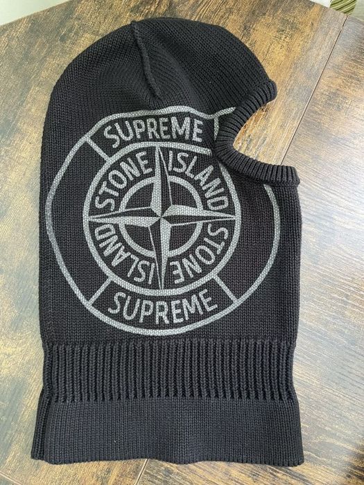 Supreme SUPREME STONE ISLAND GLOW KNIT BALACLAVA BNWT | Grailed