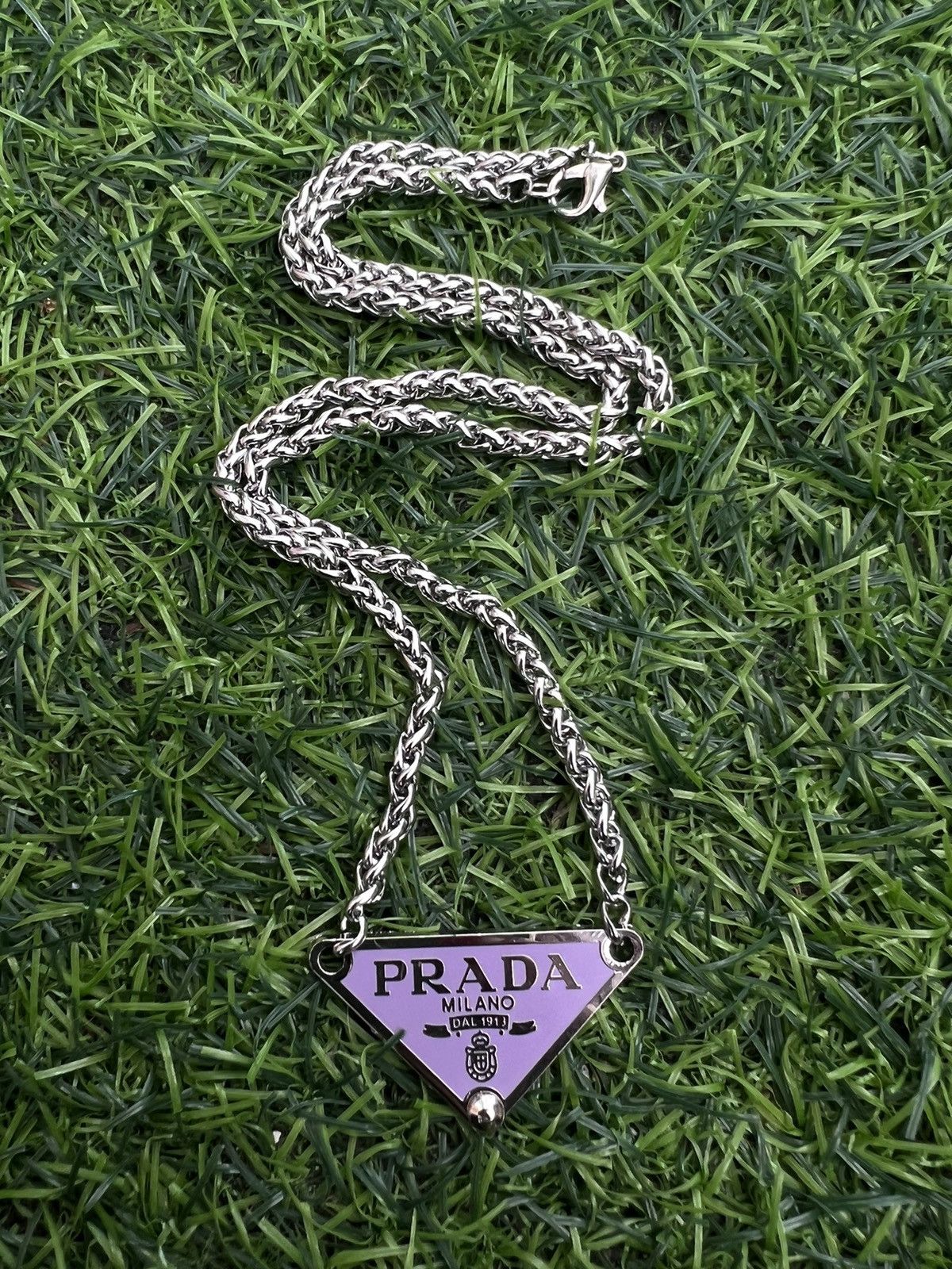 Vintage Custom Prada Repurposed Snake Bone Streetwear Necklace | Grailed