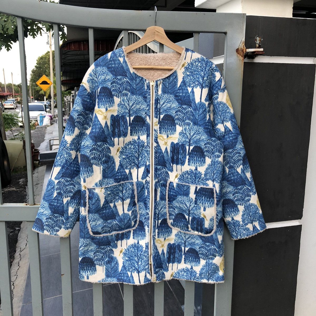 Japanese Brand Graniph By Lady Y Reversible Fleece Jackets | Grailed