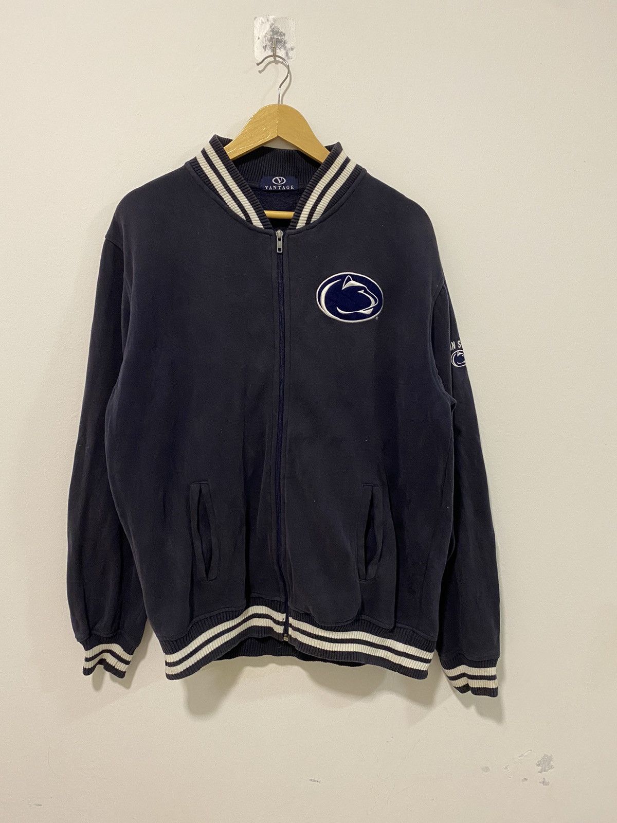 American College × Varsity Jacket × Vintage Vantage Penn State Varsity ...