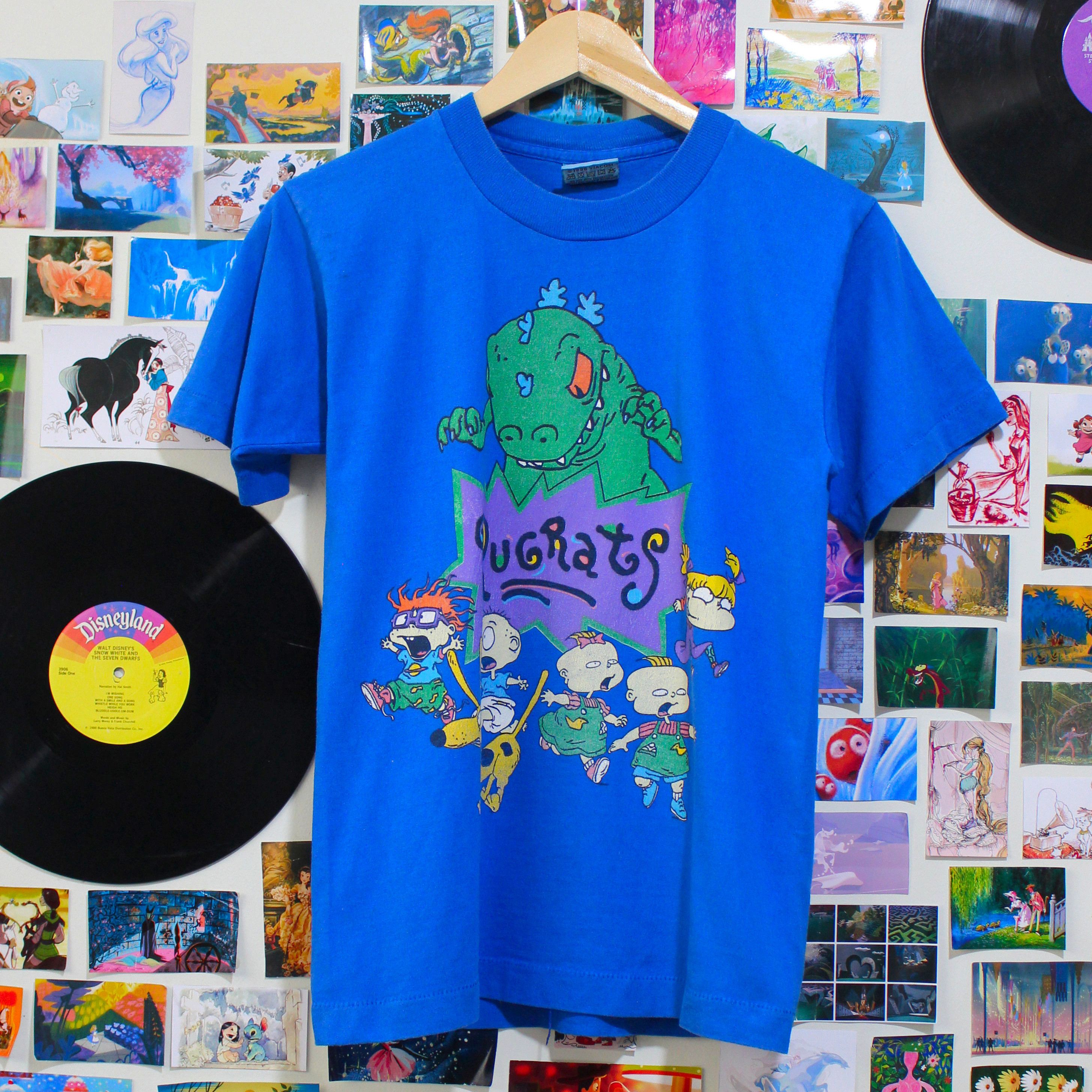 Vintage VTG Rugrats Nickelodeon 90s Cartoon Tee Shirt | Grailed