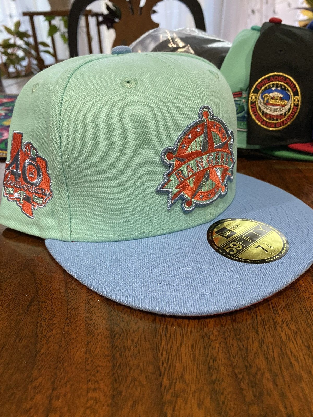 New Era New era Texas rangers 7 1/8 | Grailed