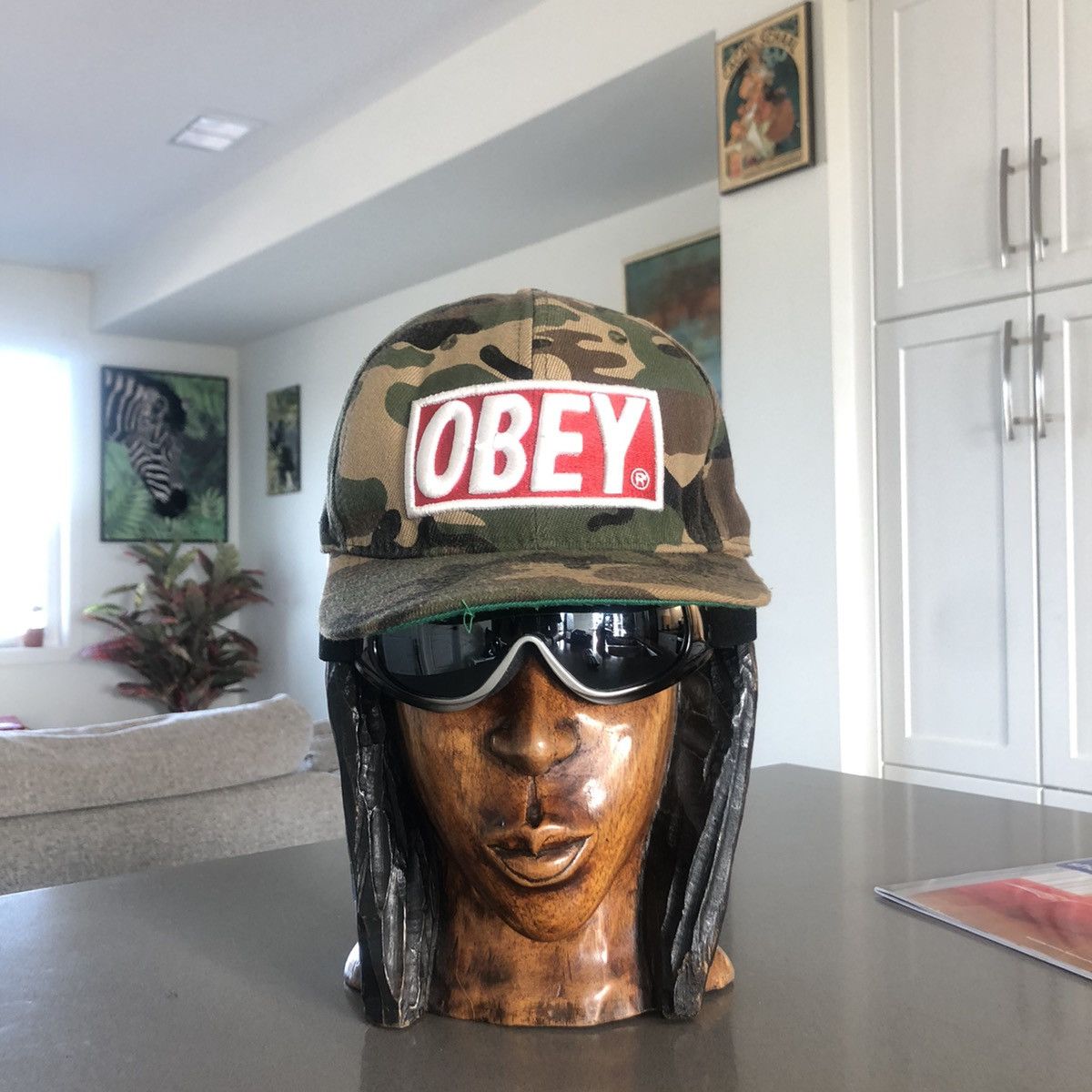Obey × Vintage Obey SnapBack cap | Grailed