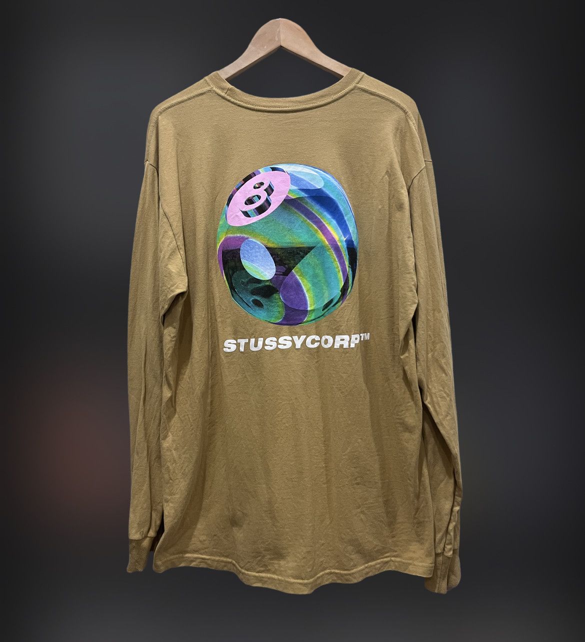 Stussy RARE Stüssy Inverted 8 Ball Longsleeve | Grailed