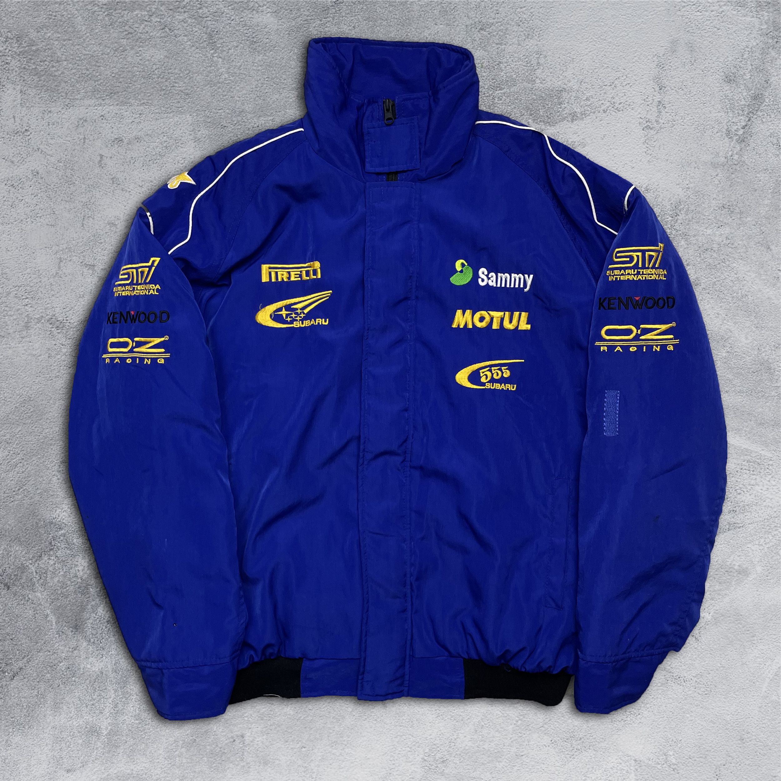 Racing × Vintage 90's Subaru STI Vintage World Rally Team Racing Jacket ...