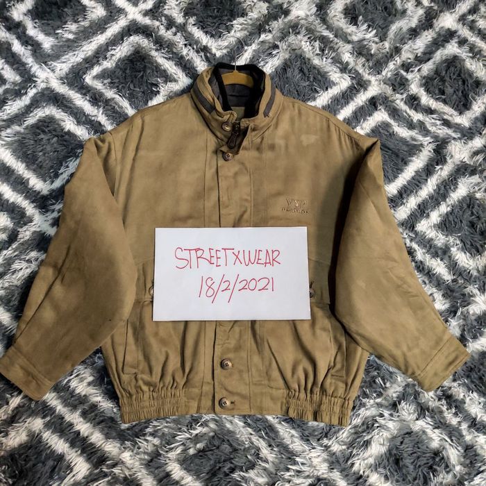 Vintage 🔥Vintage🔥 VIP Playboy Khaki Bomber Style Blouson Jacket | Grailed