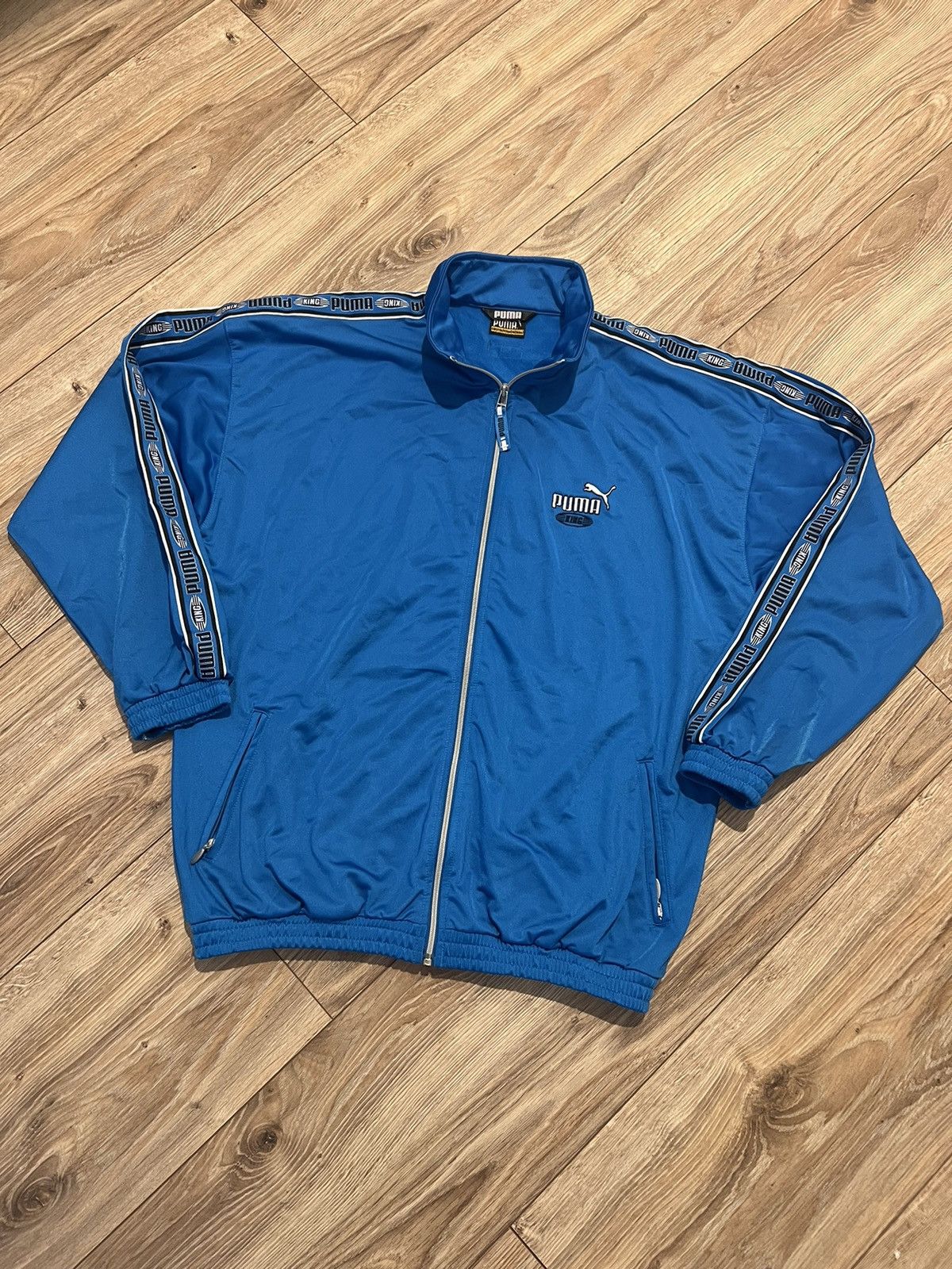 Puma × Streetwear × Vintage Puma King Vintage Track Jacket Men Rare ...