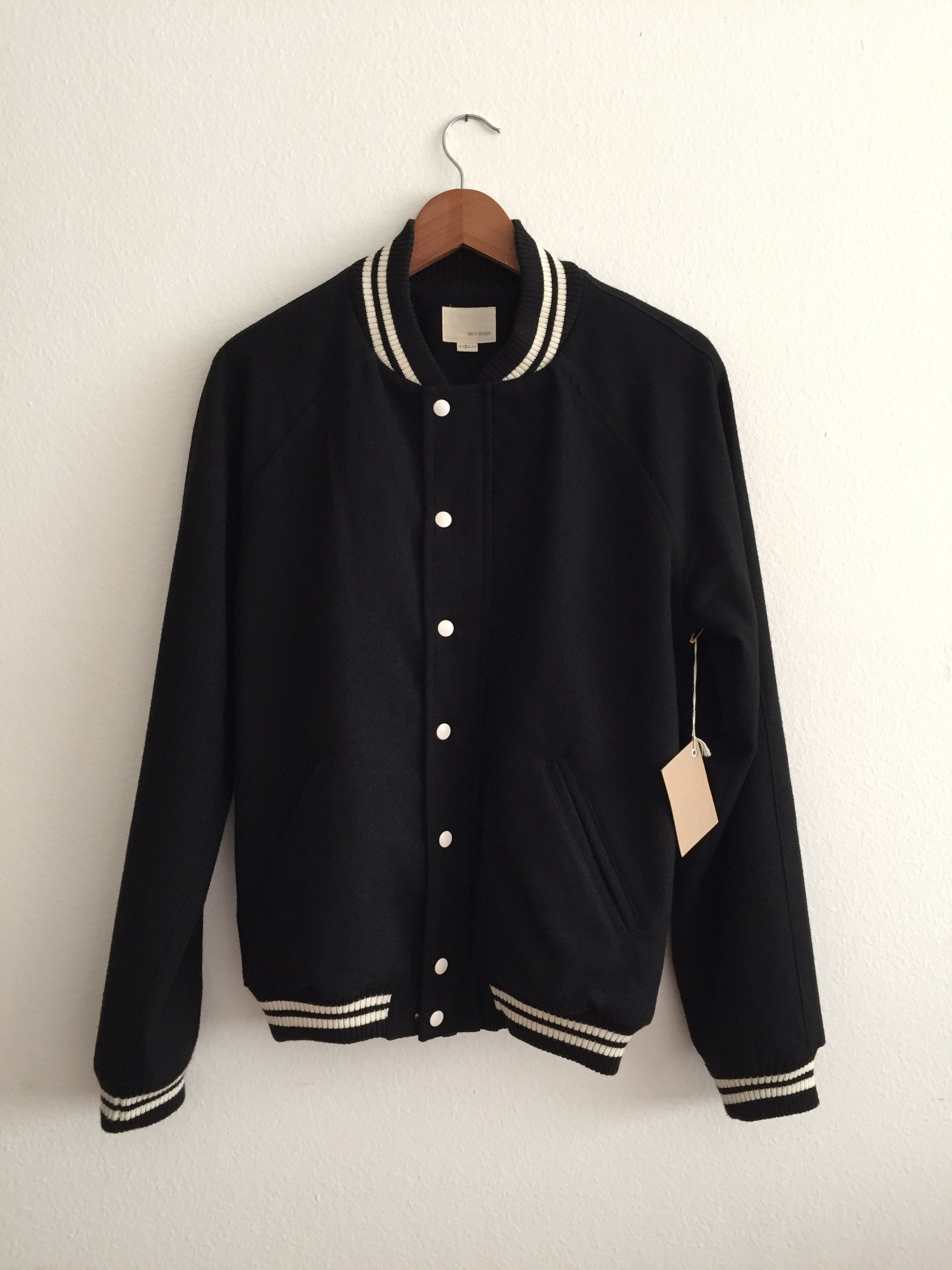Band Of Outsiders Band Of Outsiders Wool Varsity / Bomber Jacket | Grailed