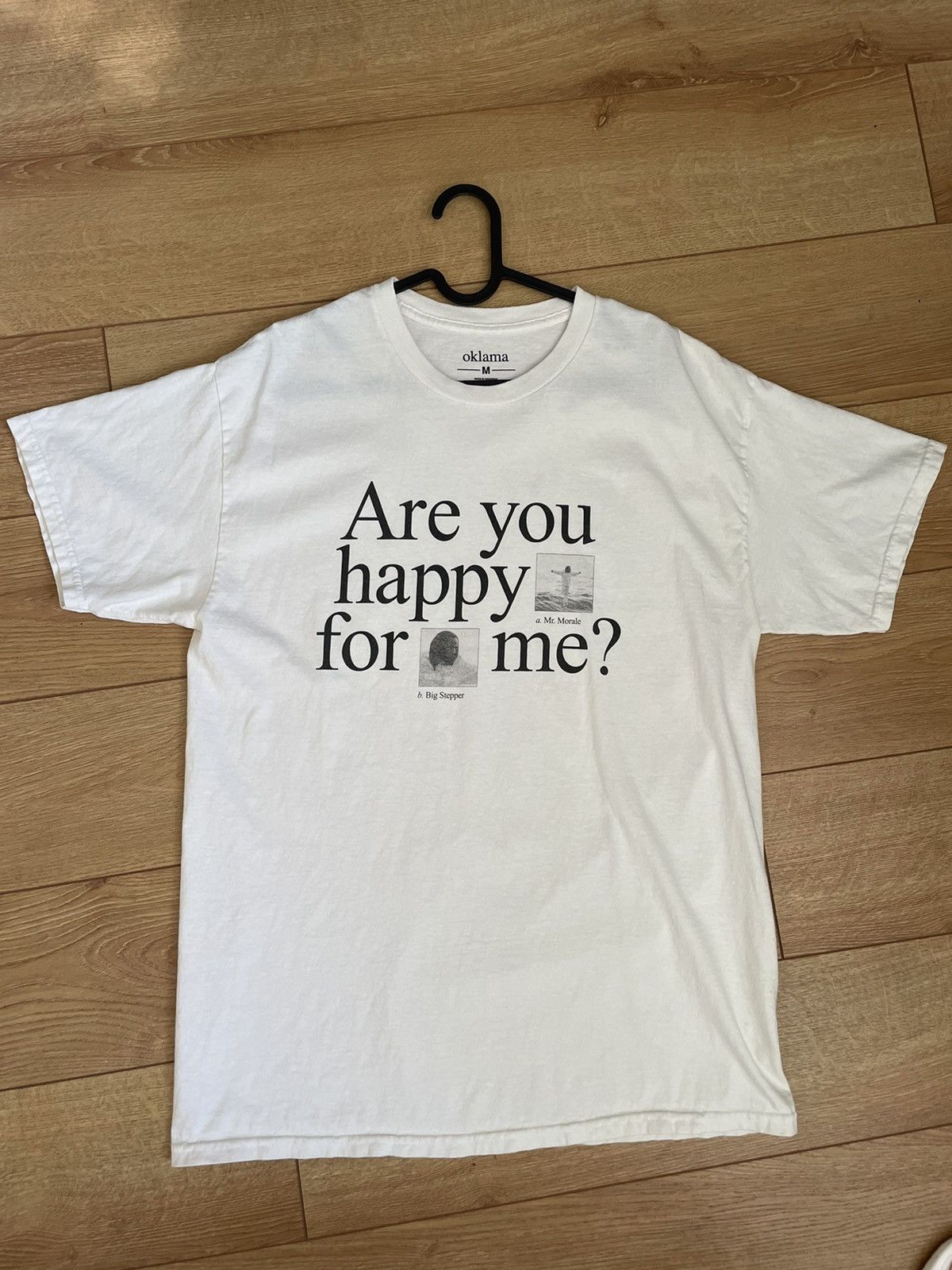 Kendrick Lamar Kendrick Lamar Big Steppers “Are you happy for me” T ...