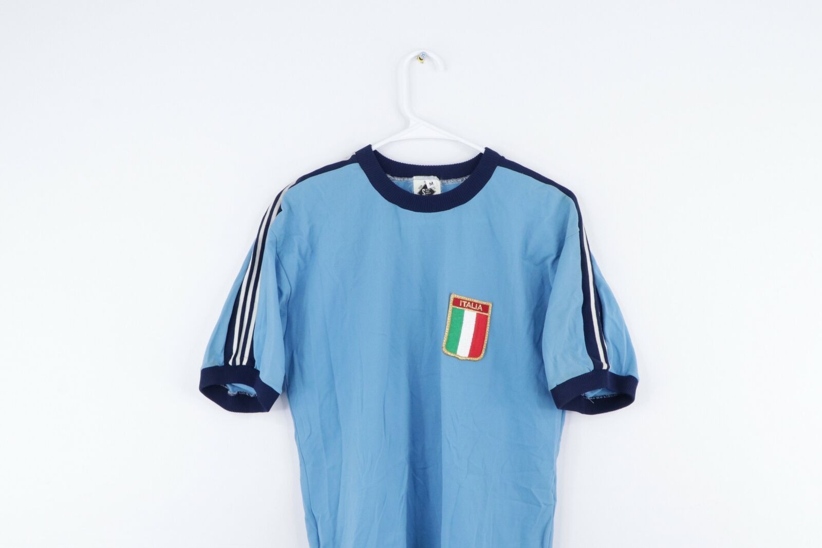 Vintage NOS Vintage 80s Italy World Cup Soccer Jersey Blue | Grailed