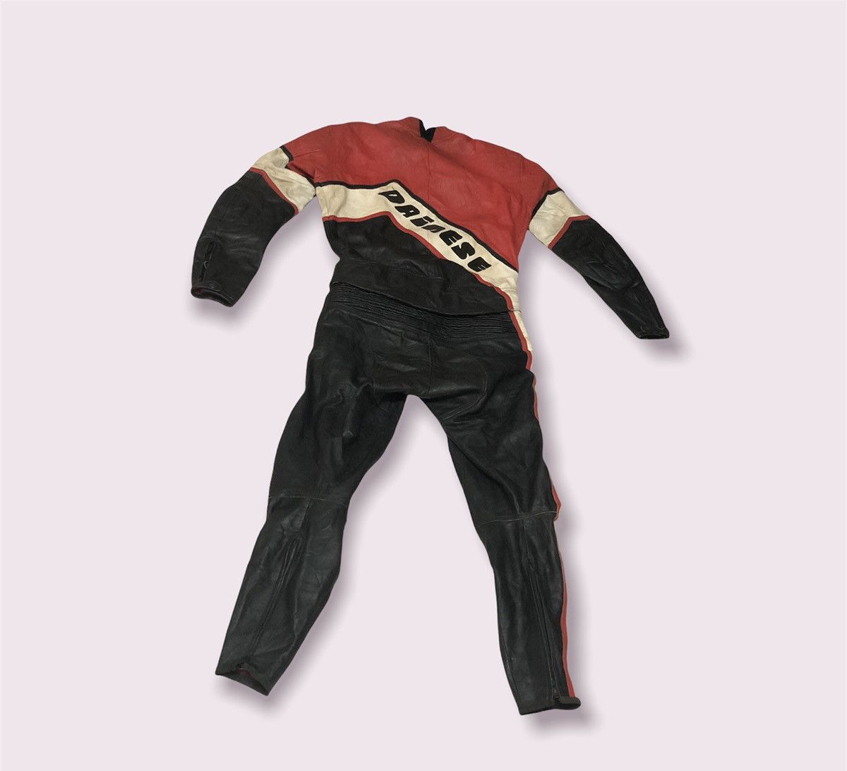 Dainese × Leather Jacket × Racing Dainese Overall Riding Suit First ...