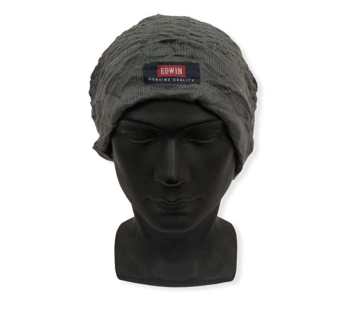 Edwin Japanese Brand Edwin Trademark Logo Beanie Hat | Grailed
