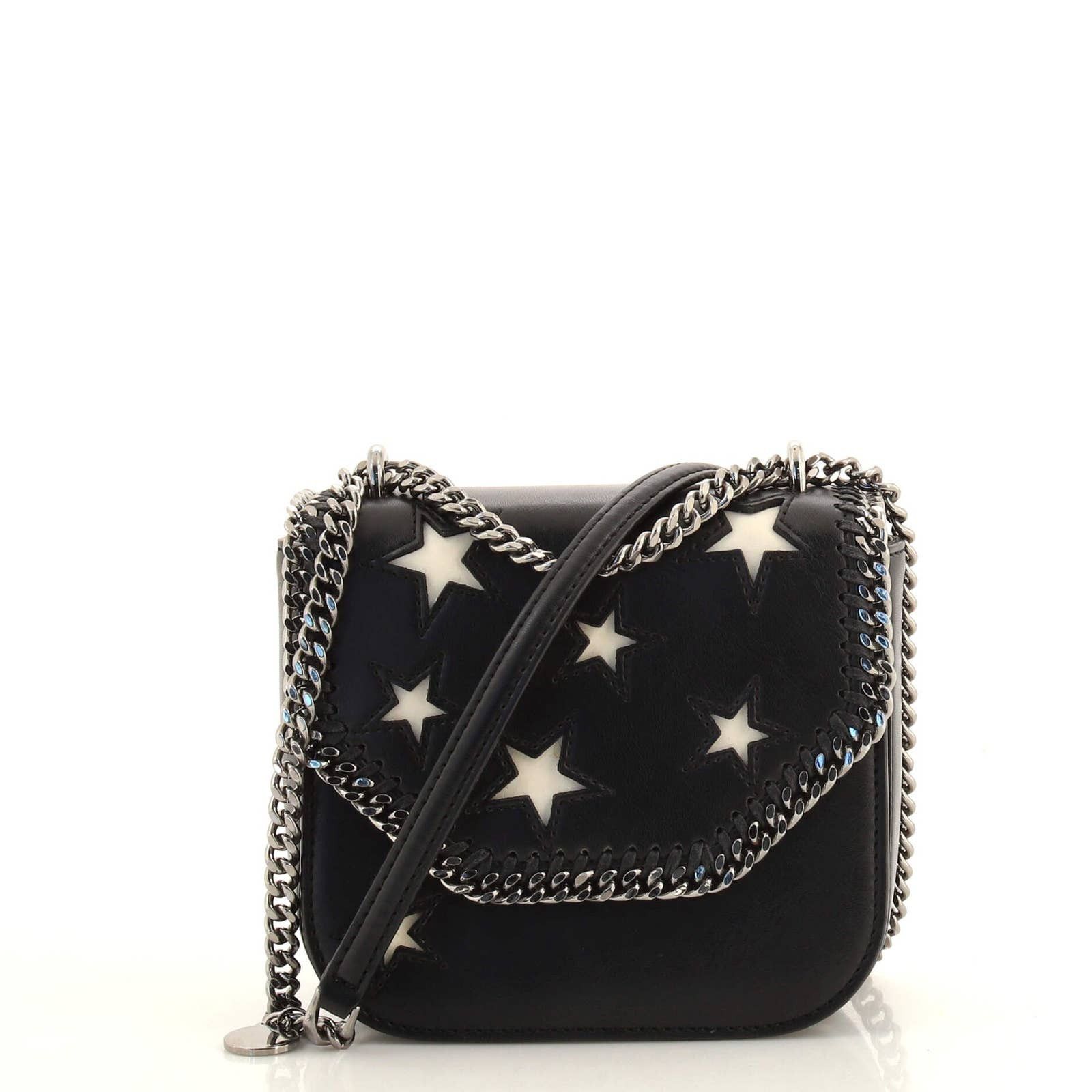 Stella McCartney Falabella Box Shoulder Bag Faux Leather with Inlay ...